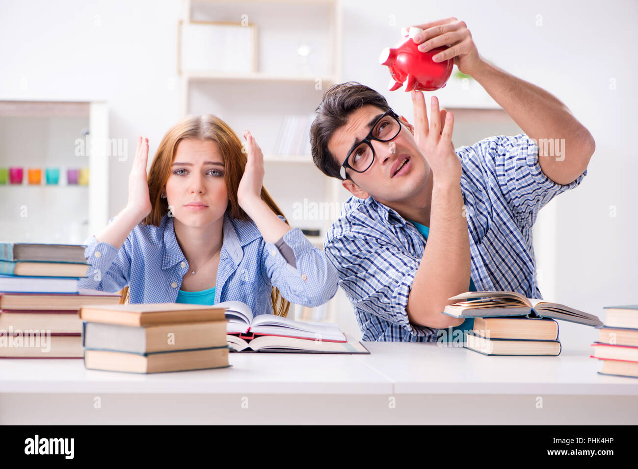 Checking out books library hi-res stock photography and images - Alamy