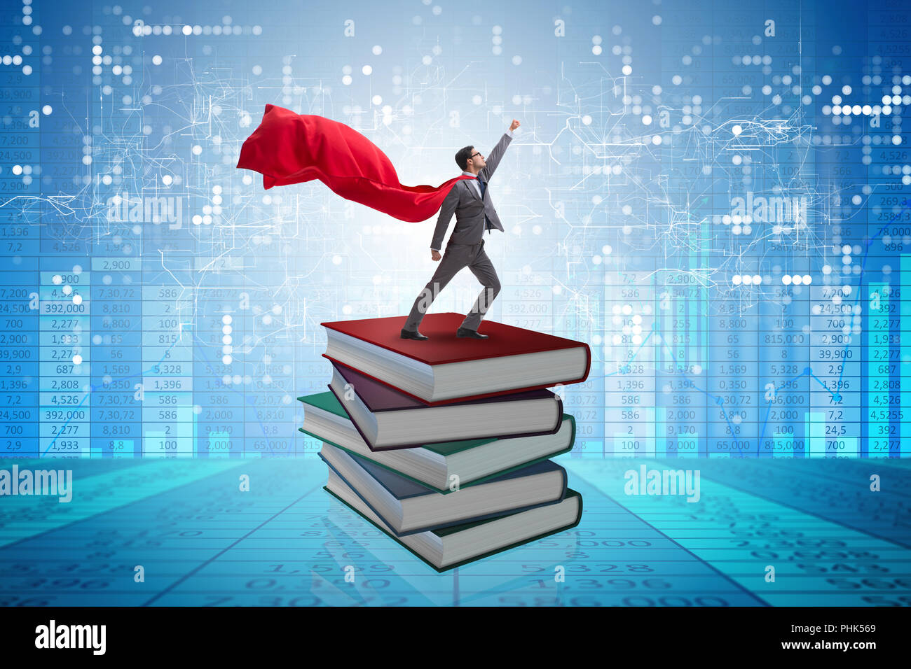 Superhero research concept hi-res stock photography and images - Alamy
