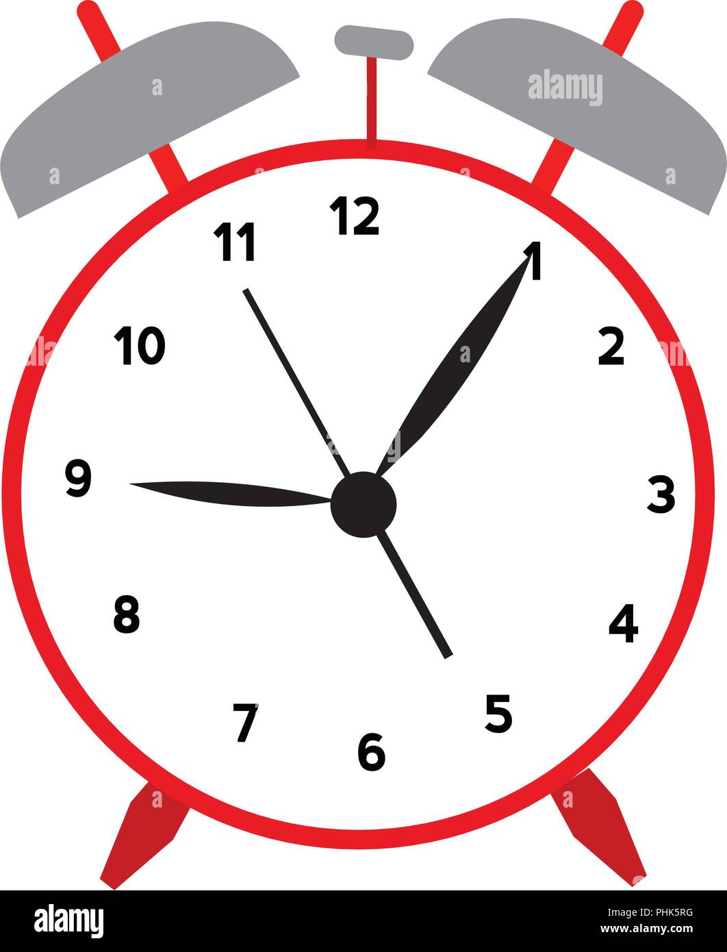 Abstract Clock Vector Stock Vector Image & Art - Alamy