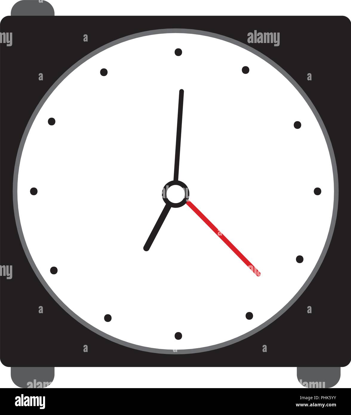 Abstract Clock Vector Stock Vector Image & Art - Alamy