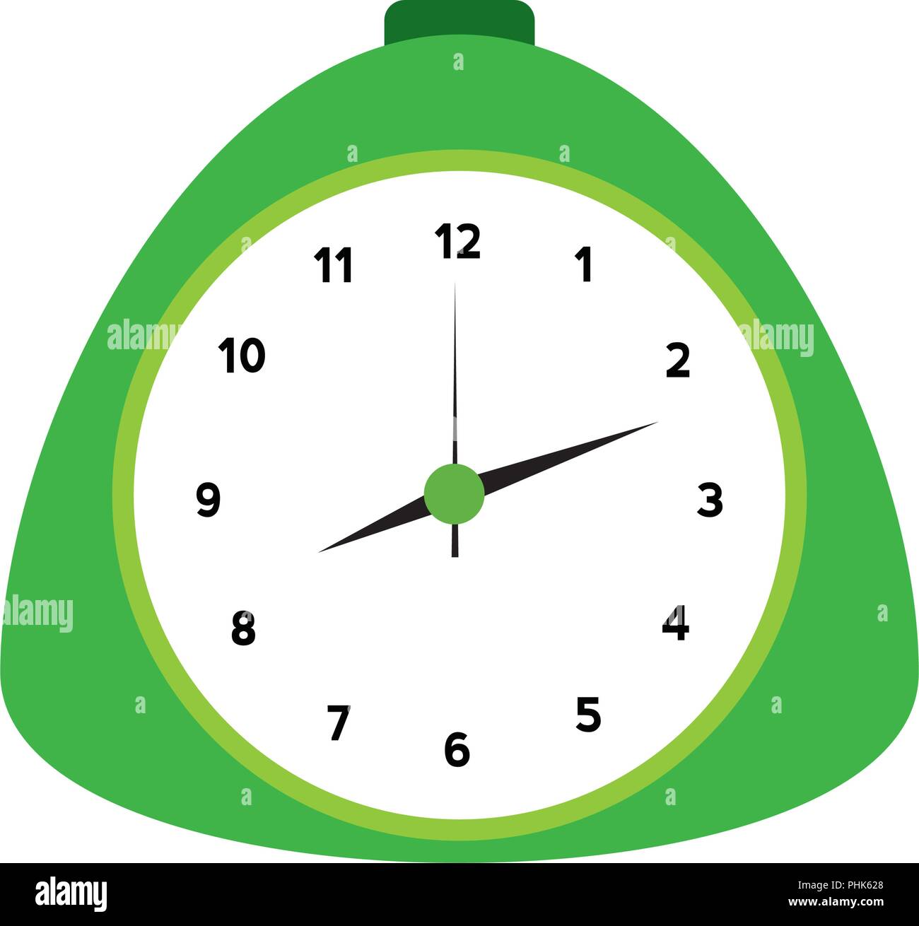 Abstract Clock Vector Stock Vector Image & Art - Alamy