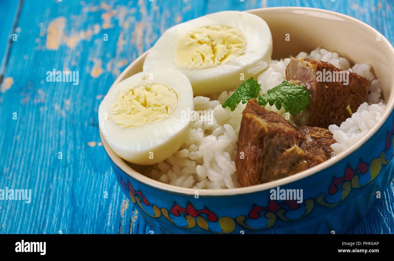 Calcutta Mutton Biryani Stock Photo - Alamy