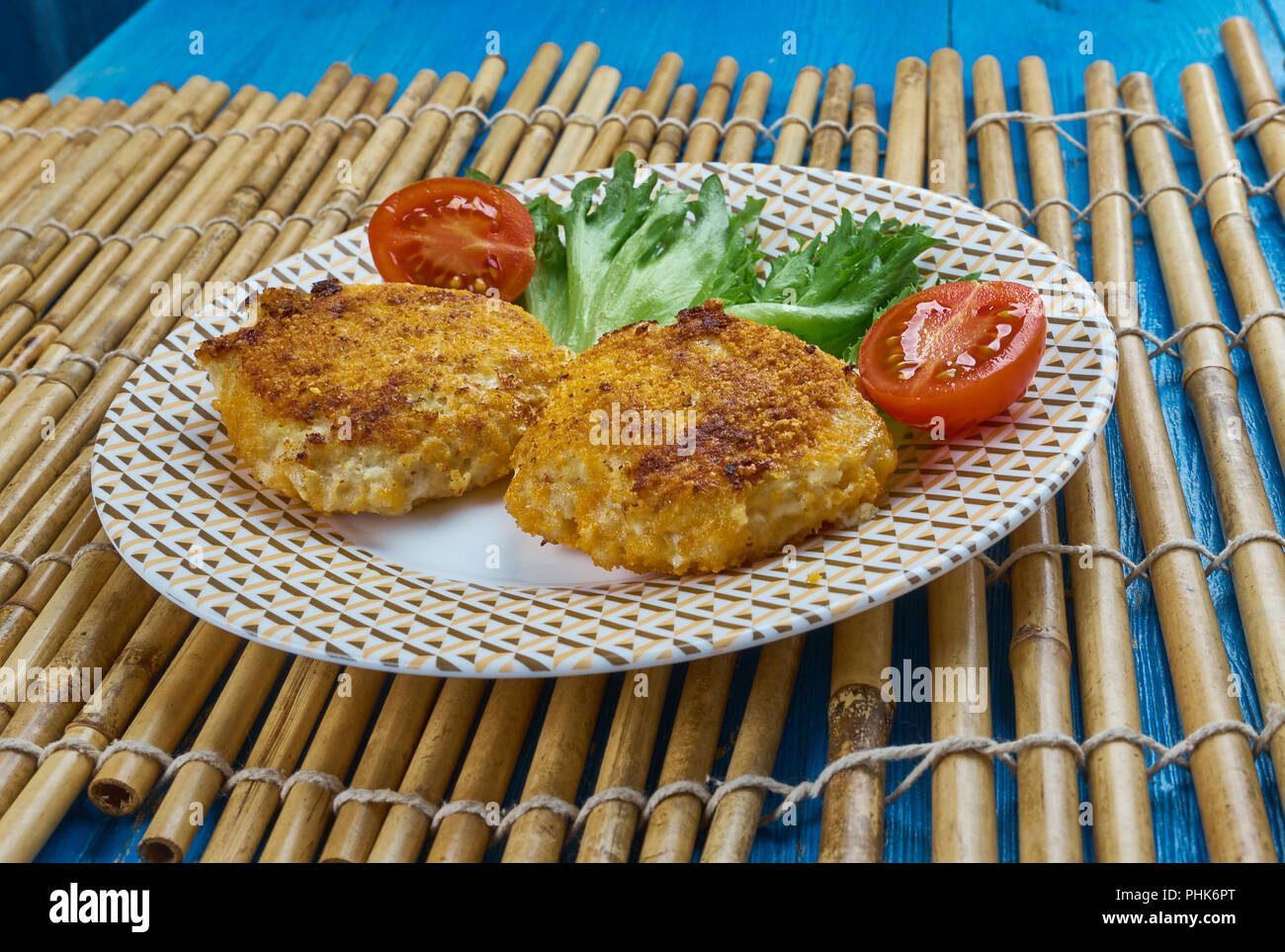 Acadian Salt Cod Fish Cakes Stock Photo - Alamy