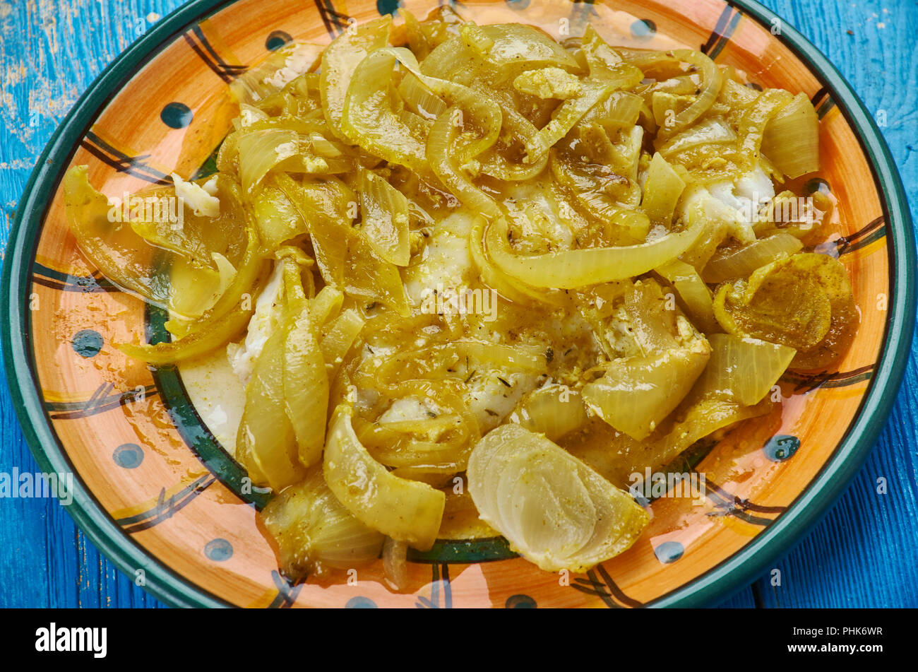 Cape Pickled Fish Stock Photo - Alamy