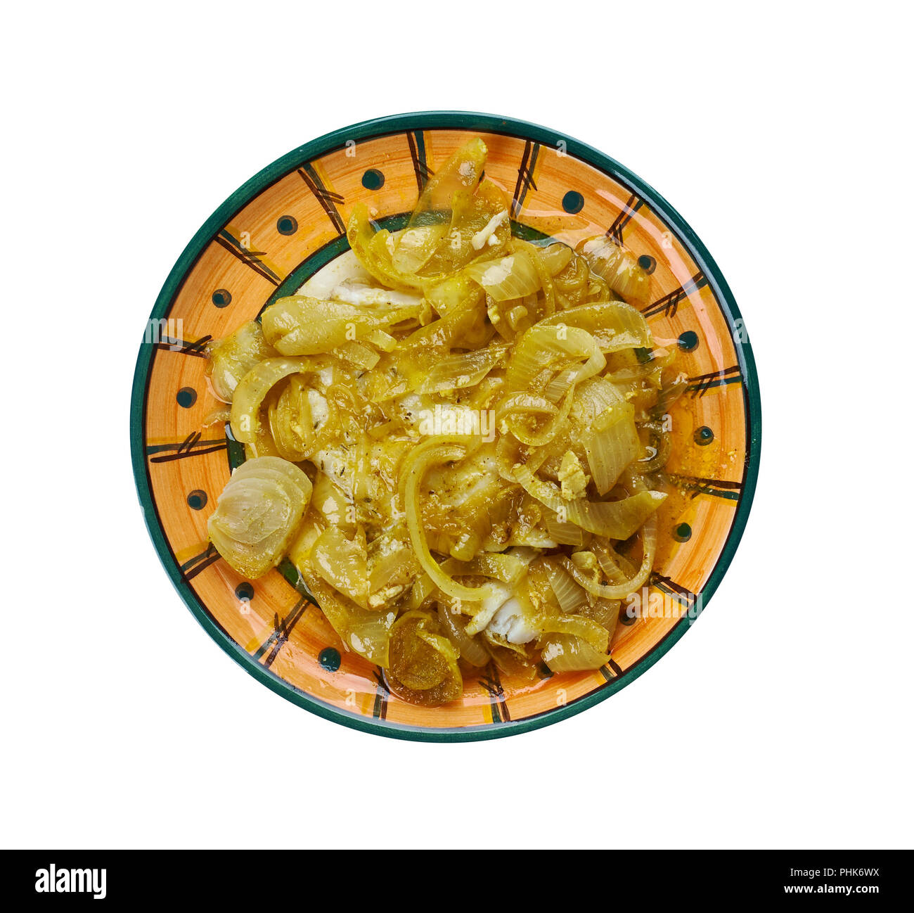 Cape Pickled Fish Stock Photo - Alamy