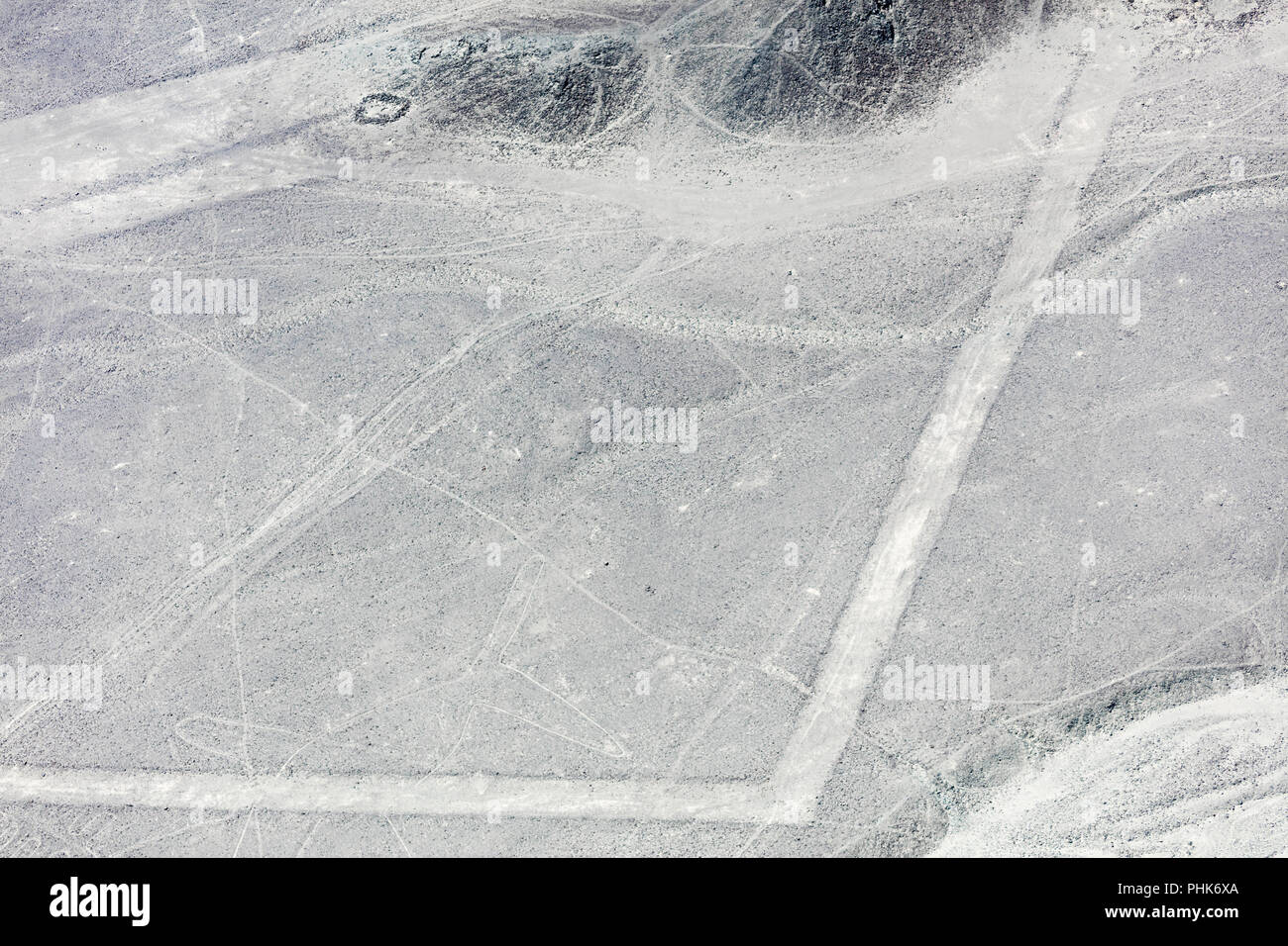 Nazca lines from the aircraft Stock Photo - Alamy
