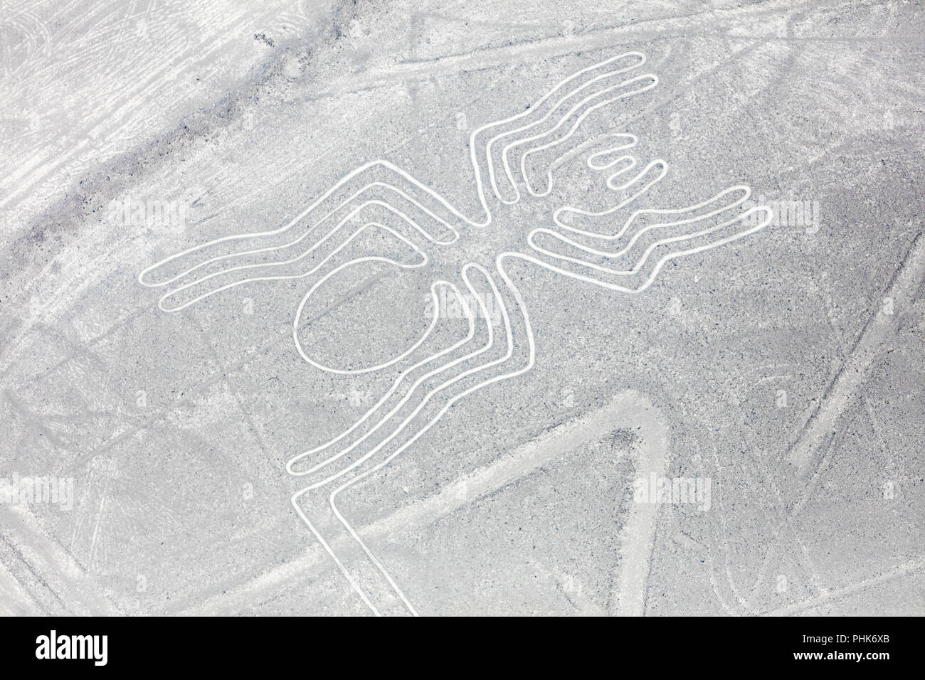 Nazca lines from the aircraft Stock Photo - Alamy