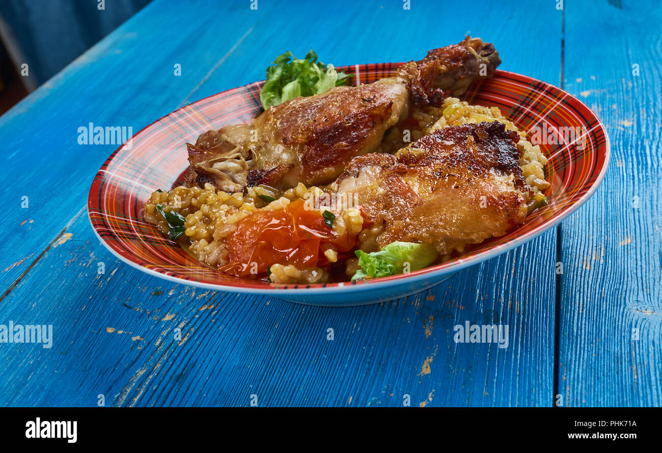 Caribbean One Pot Dish Stock Photo - Alamy