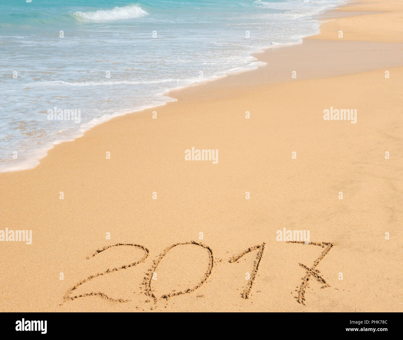 Digits numbers on the beach hi-res stock photography and images - Alamy