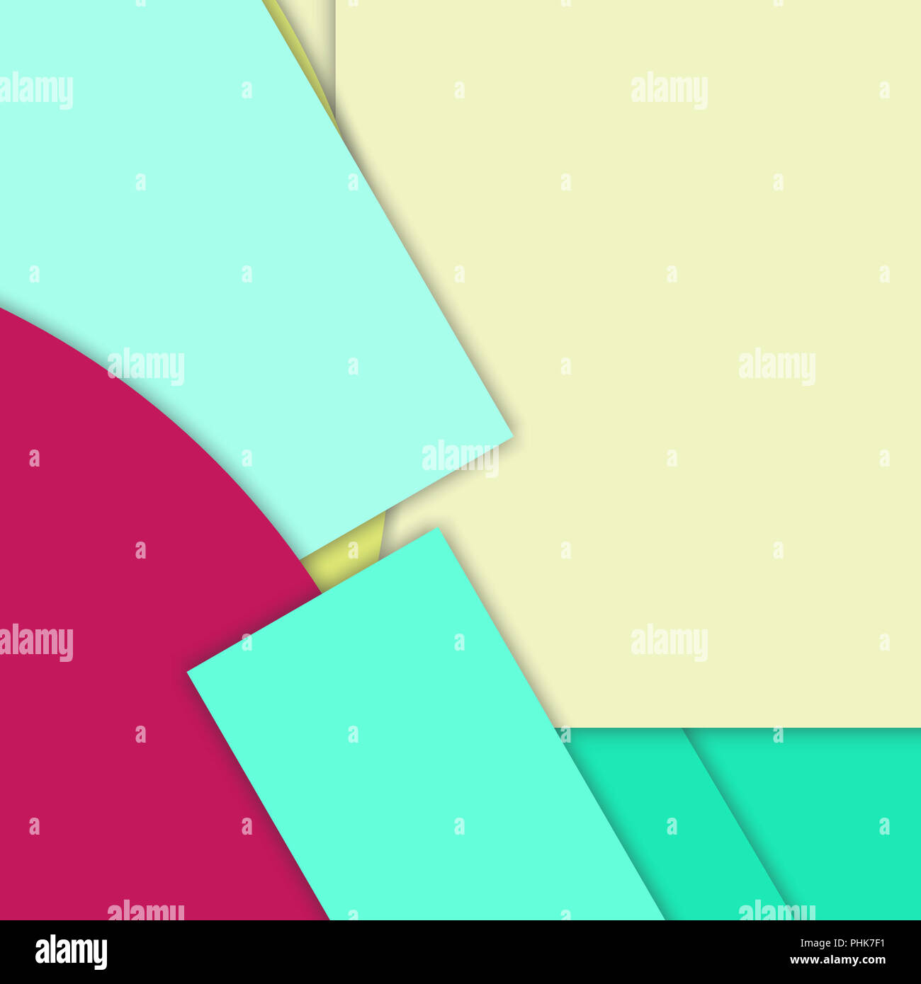 modern layered flat shapes background Stock Photo - Alamy