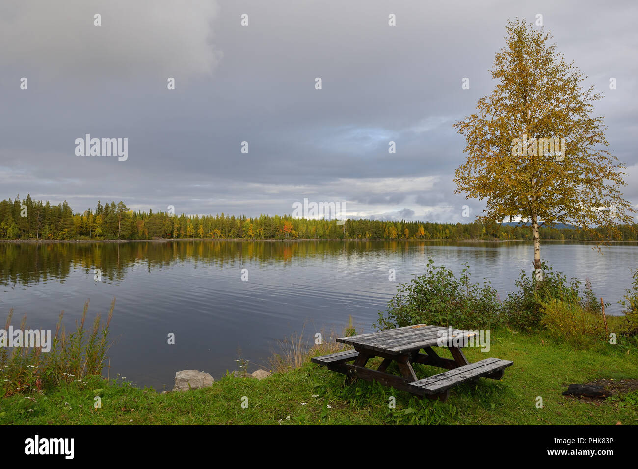 Sweden in fall Stock Photo - Alamy