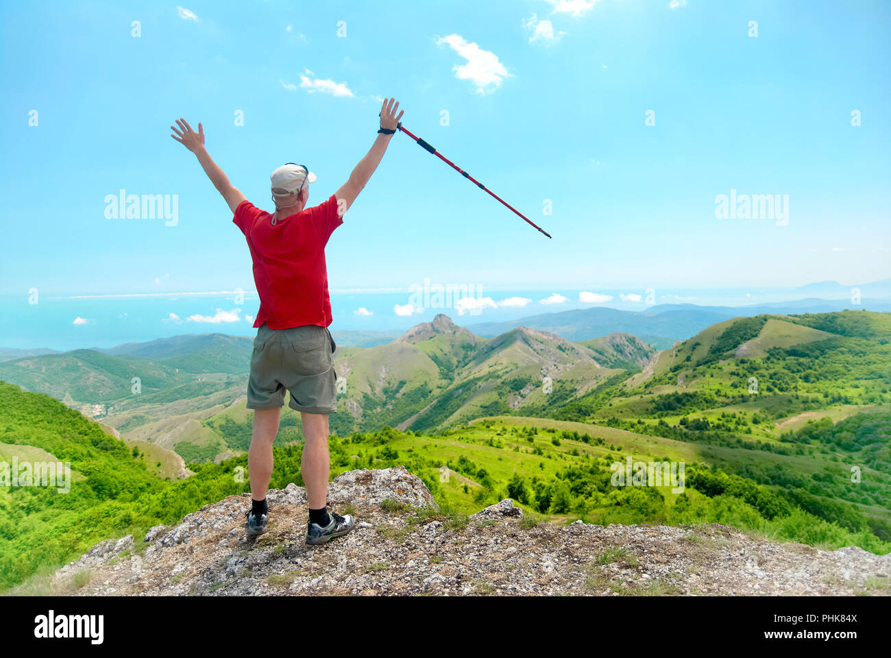 Stick man climbing hi-res stock photography and images - Alamy
