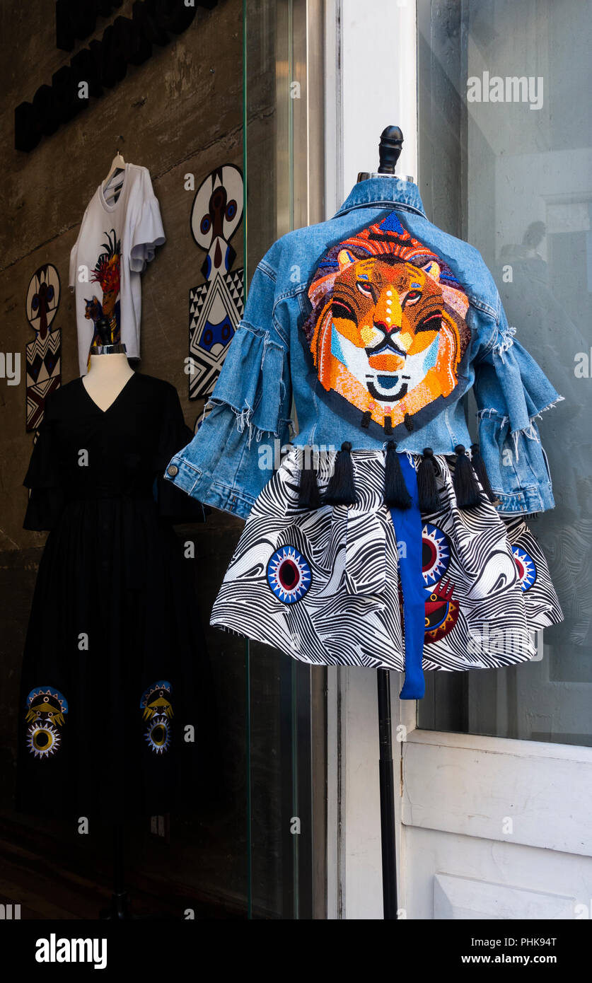 Women's fashion in SoHo boutiques in New York City Stock Photo - Alamy