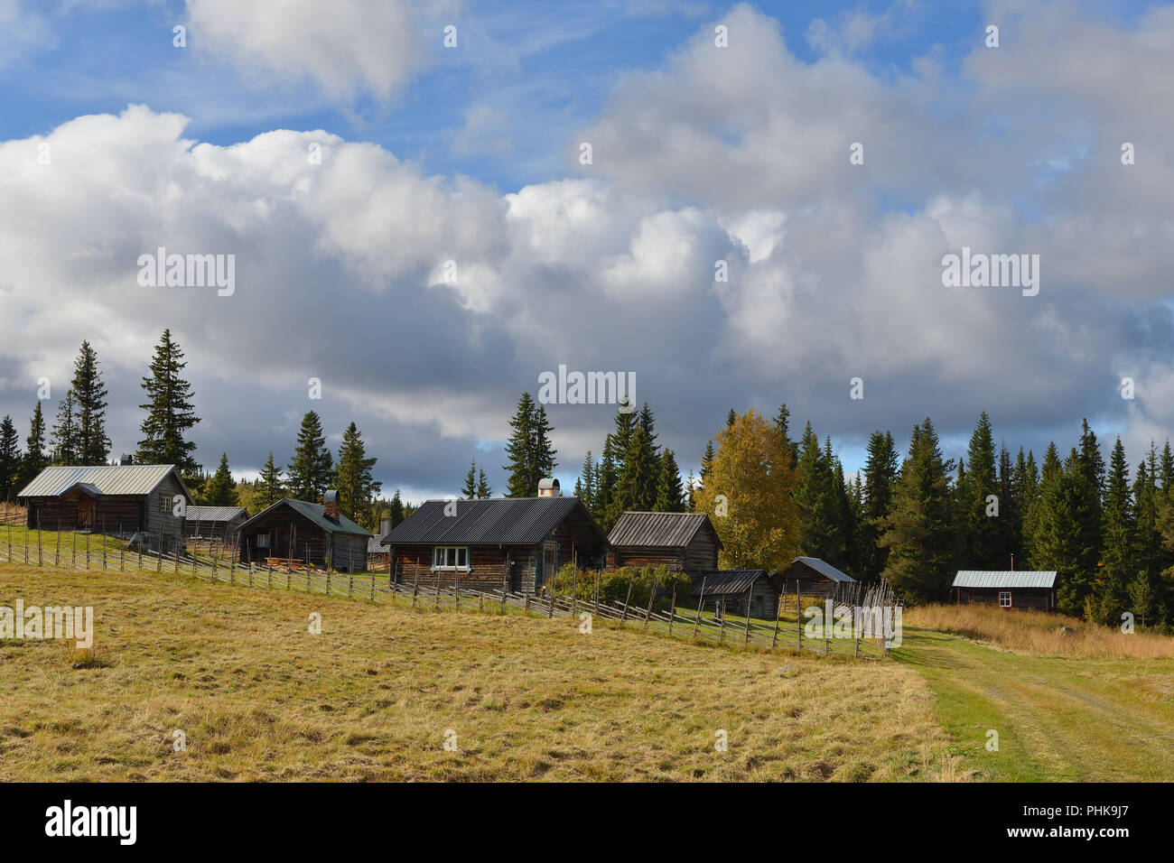 Sweden in fall Stock Photo - Alamy