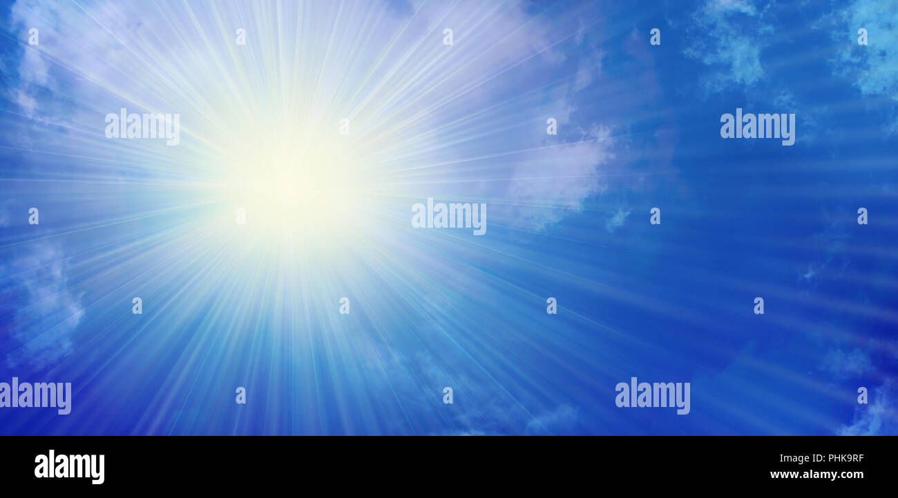 sunny sunshine rays summer, hot Stock Photo - Alamy