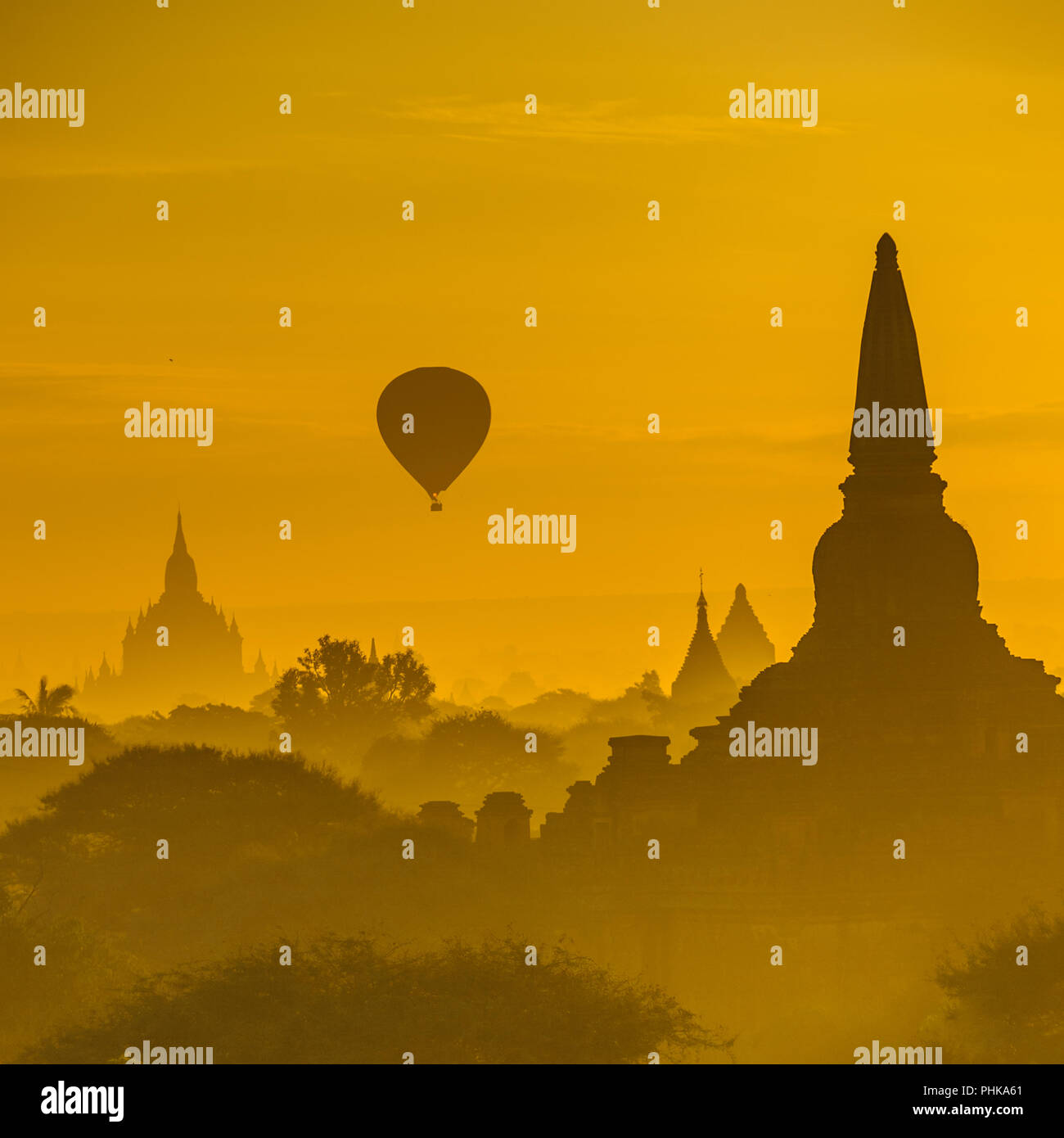 Pagan in sunrise hi-res stock photography and images - Alamy