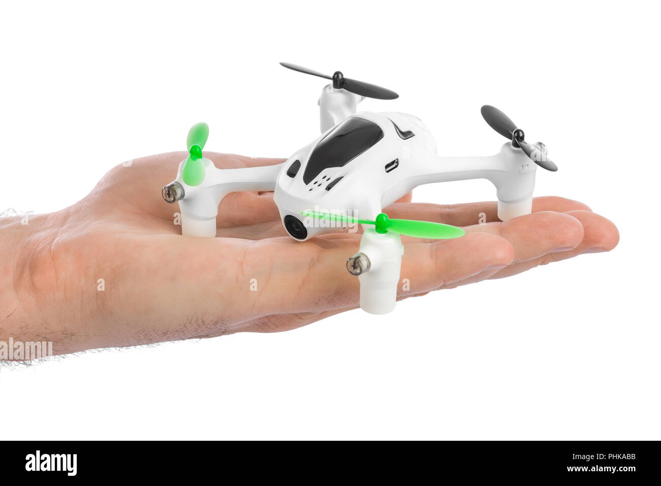 Drone in hand Stock Photo - Alamy