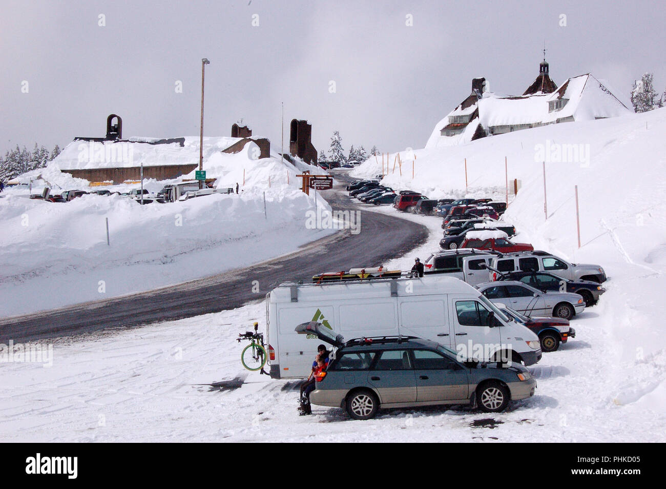 Timberline ski resort hi-res stock photography and images - Alamy