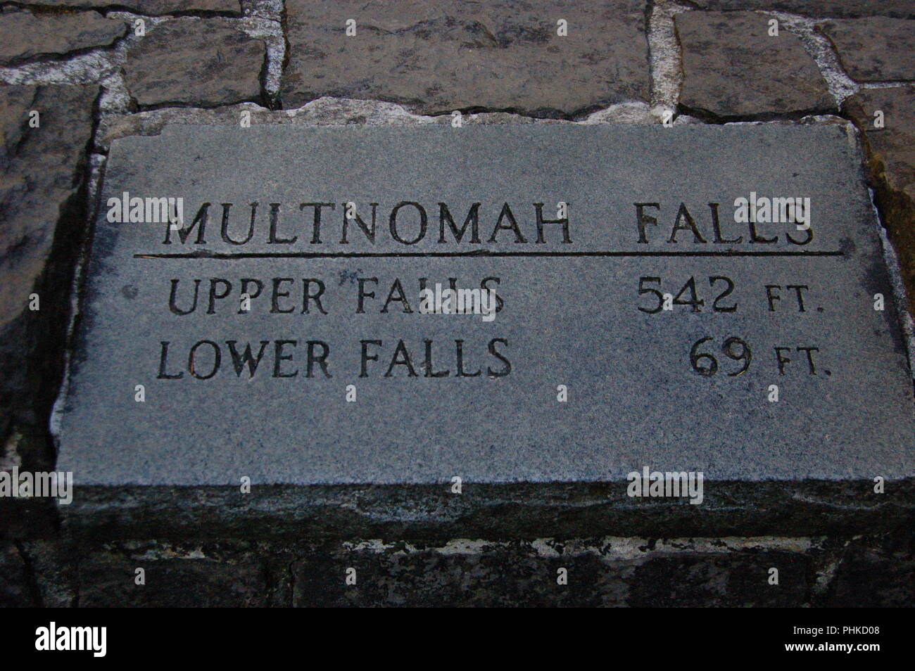 Multnomah falls sign hi-res stock photography and images - Alamy