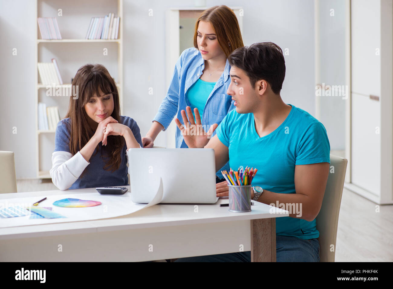 Interior mockup interaction hi-res stock photography and images - Alamy