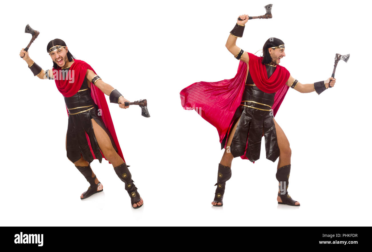 Gladiator axe Cut Out Stock Images & Pictures - Alamy