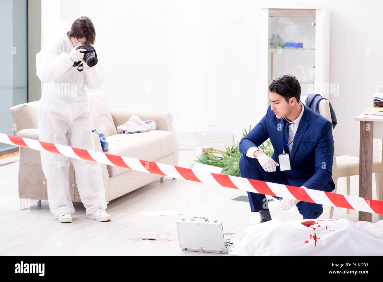 Police crime scene photos hi-res stock photography and images - Alamy