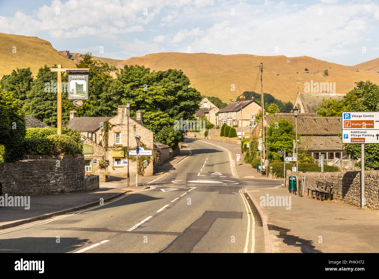 Castleton Peak District, Derbyshire United kingdom Stock Photo - Alamy
