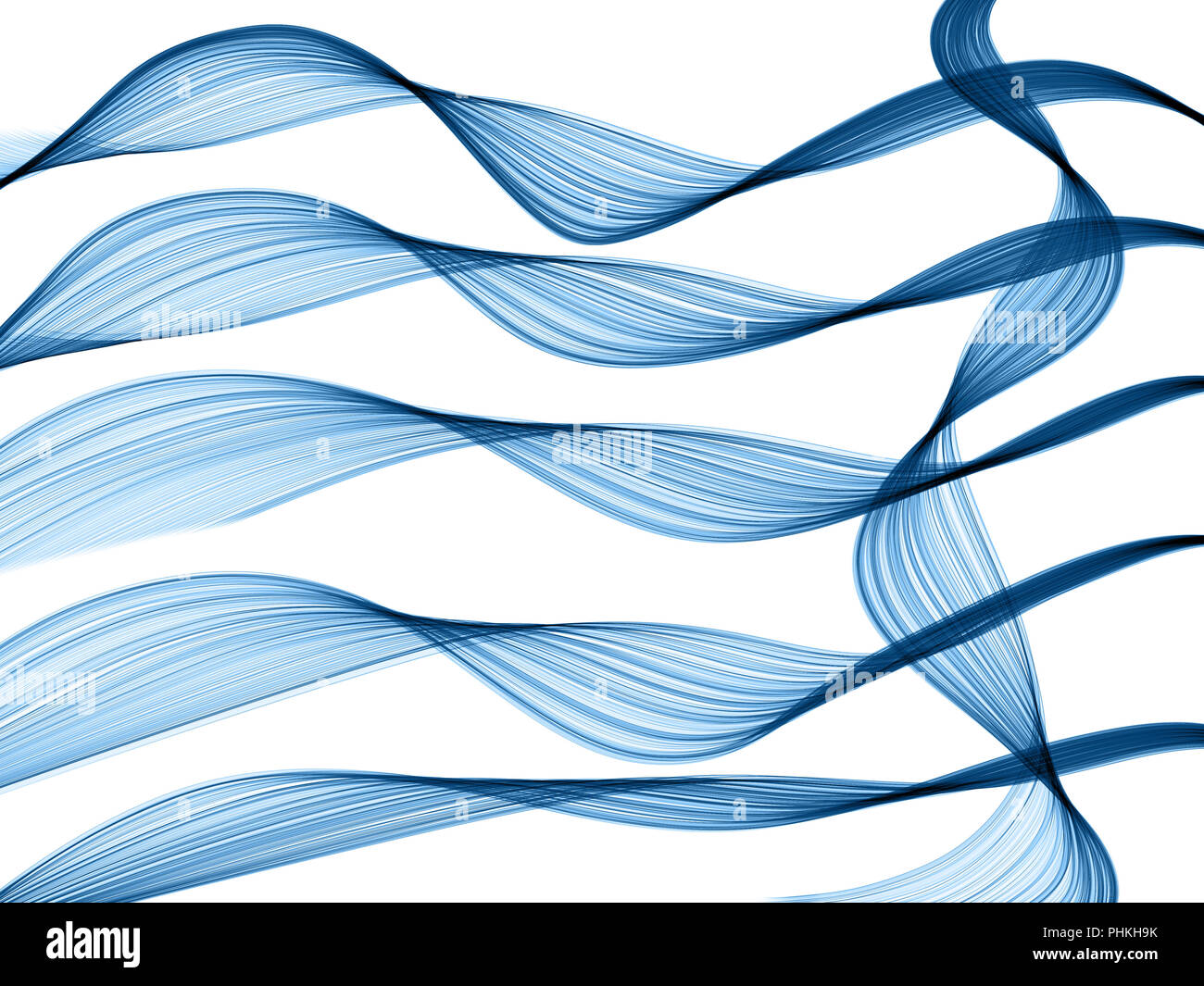 Abstract waves painting hi-res stock photography and images - Alamy