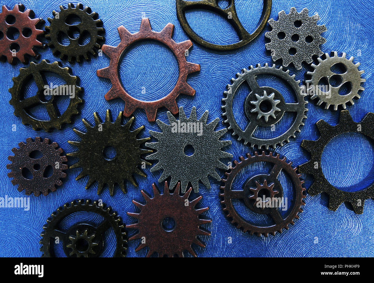 Color gears hi-res stock photography and images - Alamy
