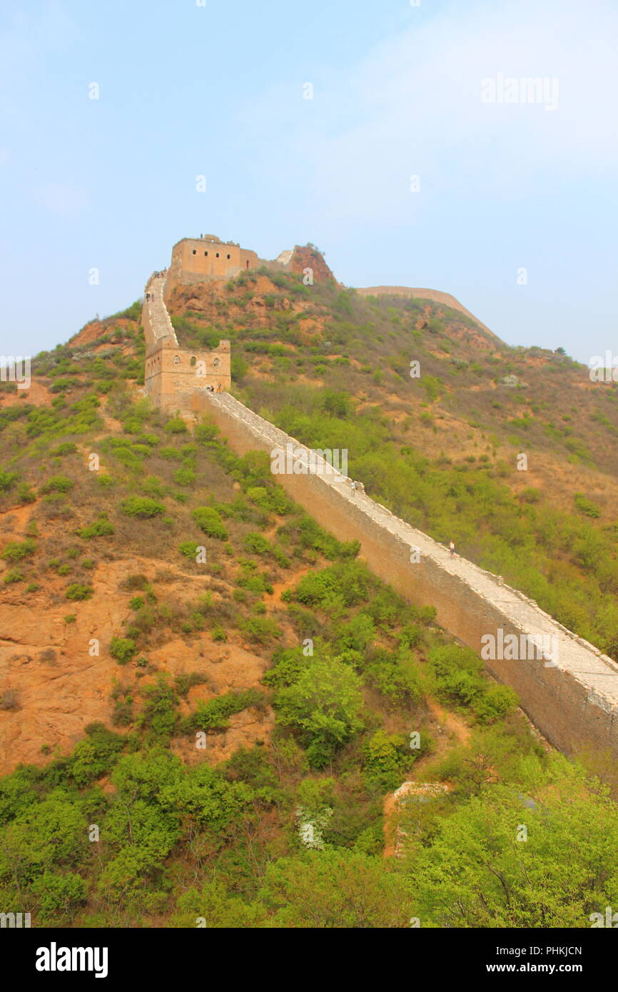 Great Chinese Wall - Peoples Republic of China Stock Photo - Alamy