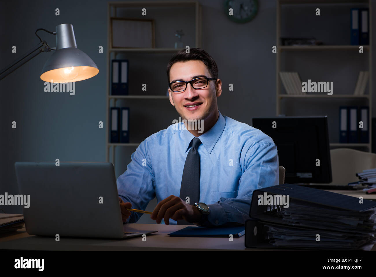 Working the late shift hi-res stock photography and images - Alamy