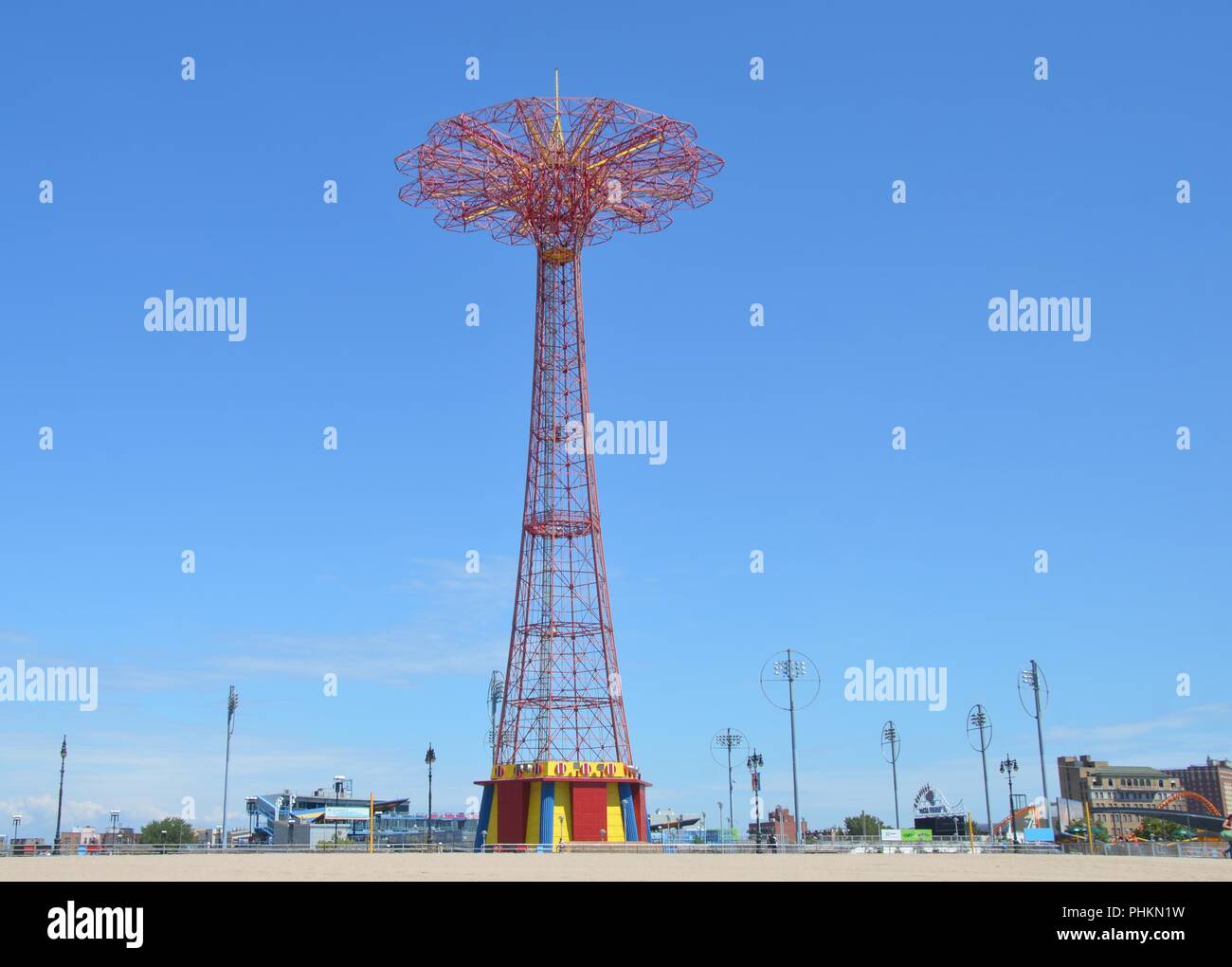 Famous landmark in Brooklyn, Coney Island, NYC, USA Stock Photo - Alamy