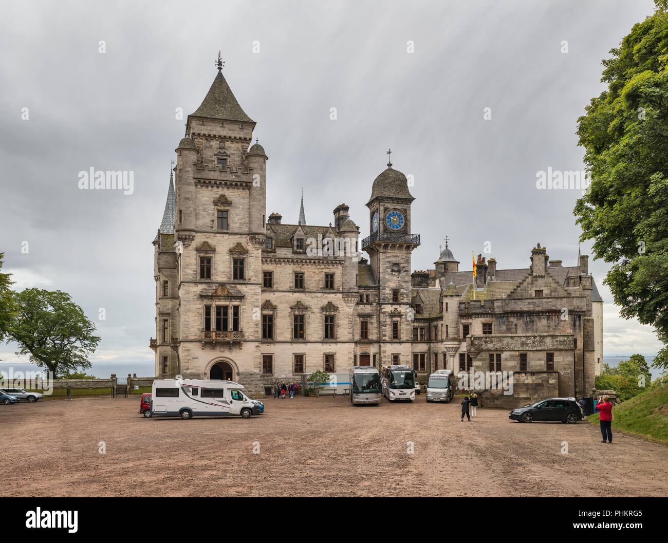 Dunrobin castle, Sutherland, Scotland, UK Stock Photo - Alamy