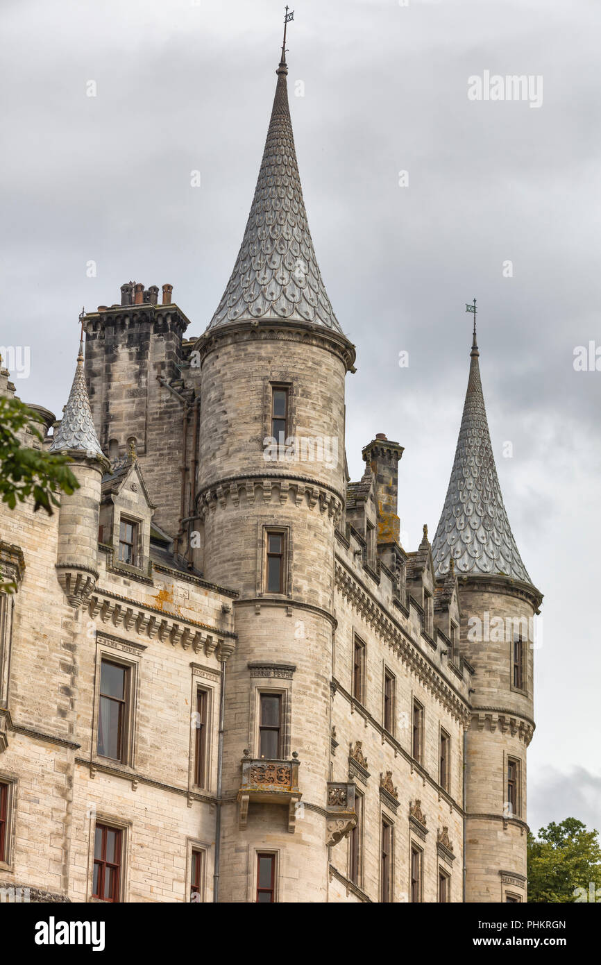 Dunrobin castle, Sutherland, Scotland, UK Stock Photo - Alamy