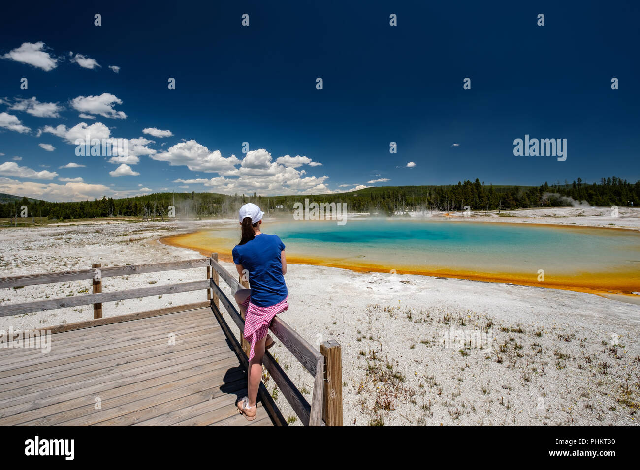Thermal spring woman hi-res stock photography and images - Alamy