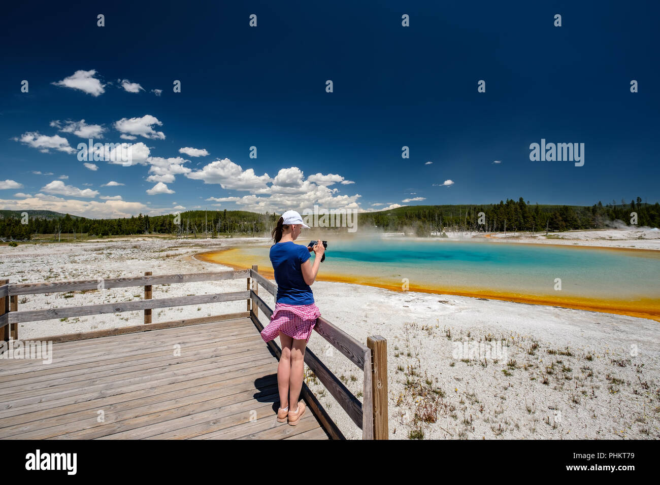 Thermal spring woman hi-res stock photography and images - Alamy