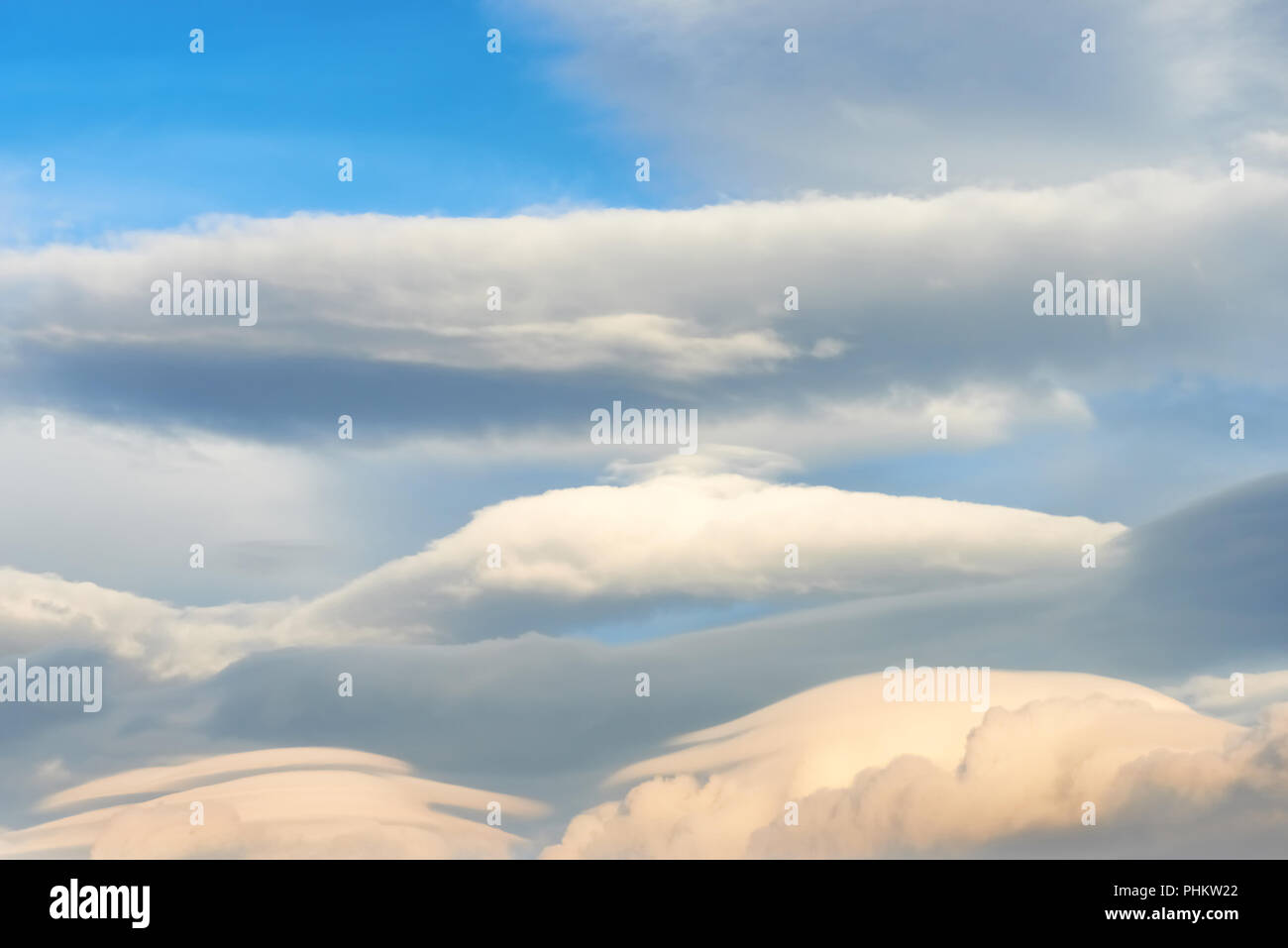 Lenticular clouds national park hi-res stock photography and images - Alamy