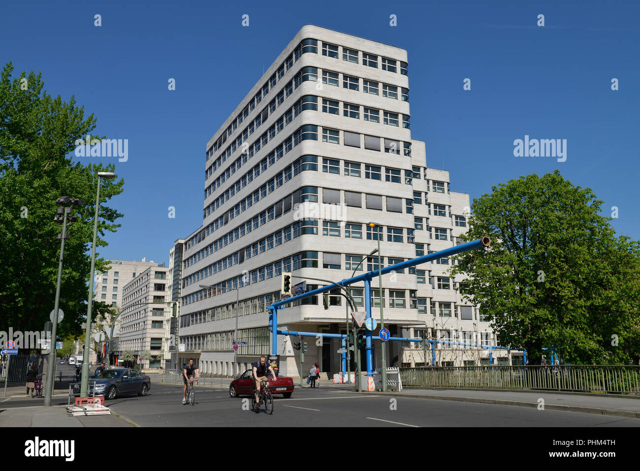 Shell-Haus, Reichpietschufer, Tiergarten. Mitte, Berlin, Deutschland ...