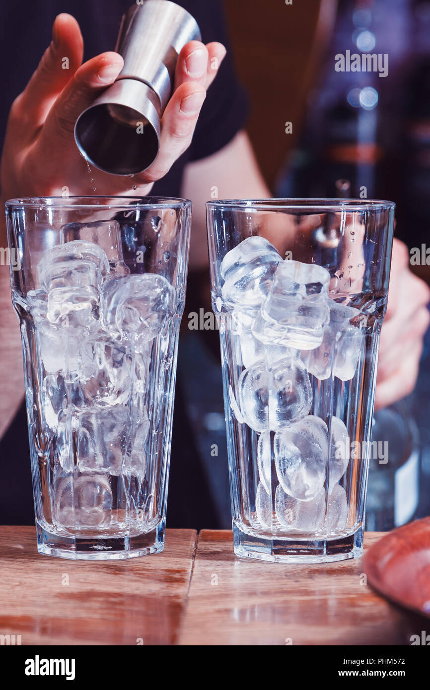 cubes of ice Stock Photo - Alamy