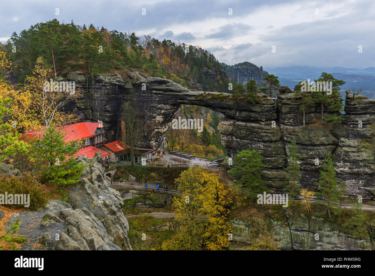 Czech republic pravcicka brana hi-res stock photography and images - Alamy