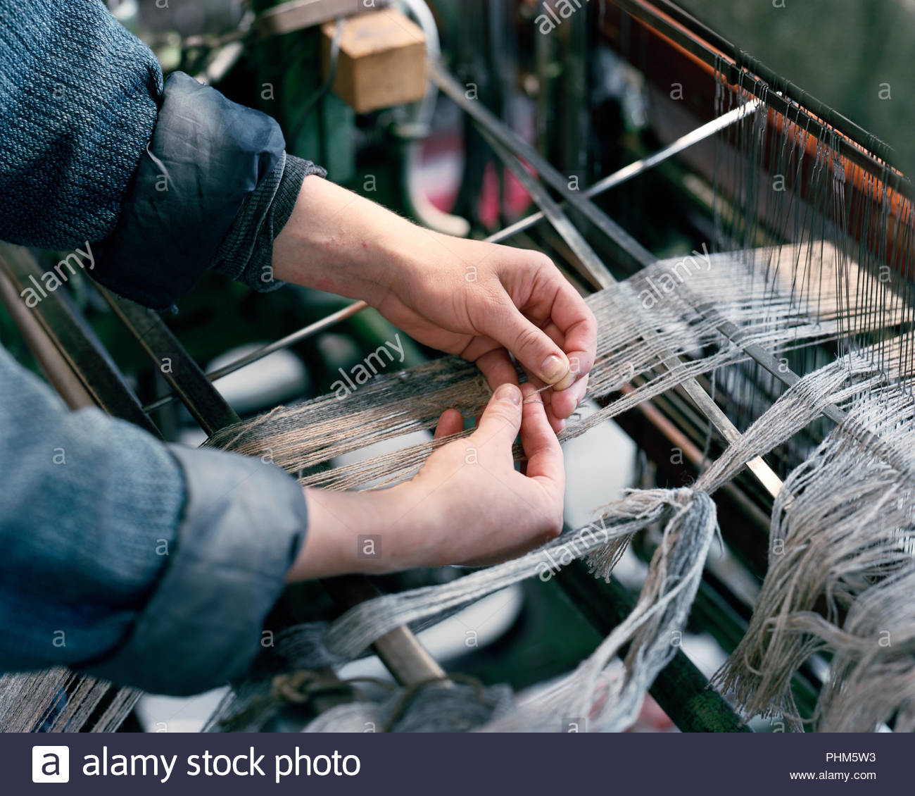 Textile Loom High Resolution Stock Photography and Images - Alamy