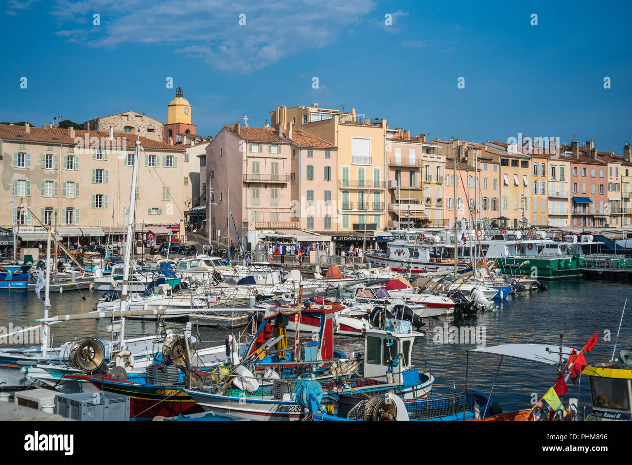 Port Saint Tropez, Provence, France, Europe Stock Photo - Alamy
