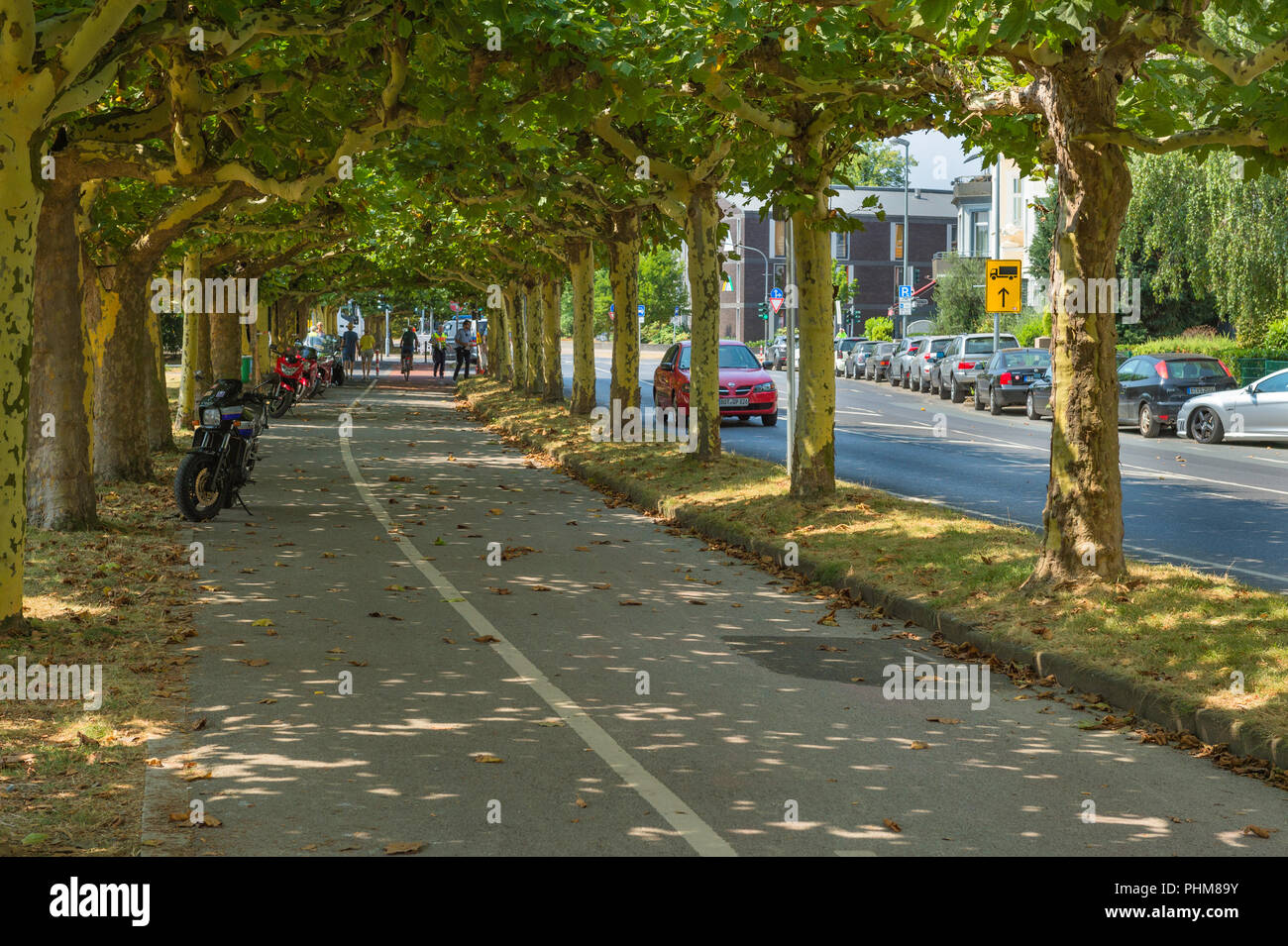 Car Parked Cycle Lane High Resolution Stock Photography and Images - Alamy