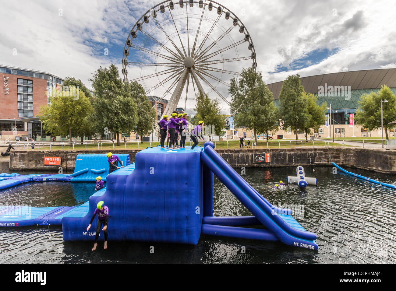 Liverpool Docks Lancashire United Kingdom Stock Photo - Alamy