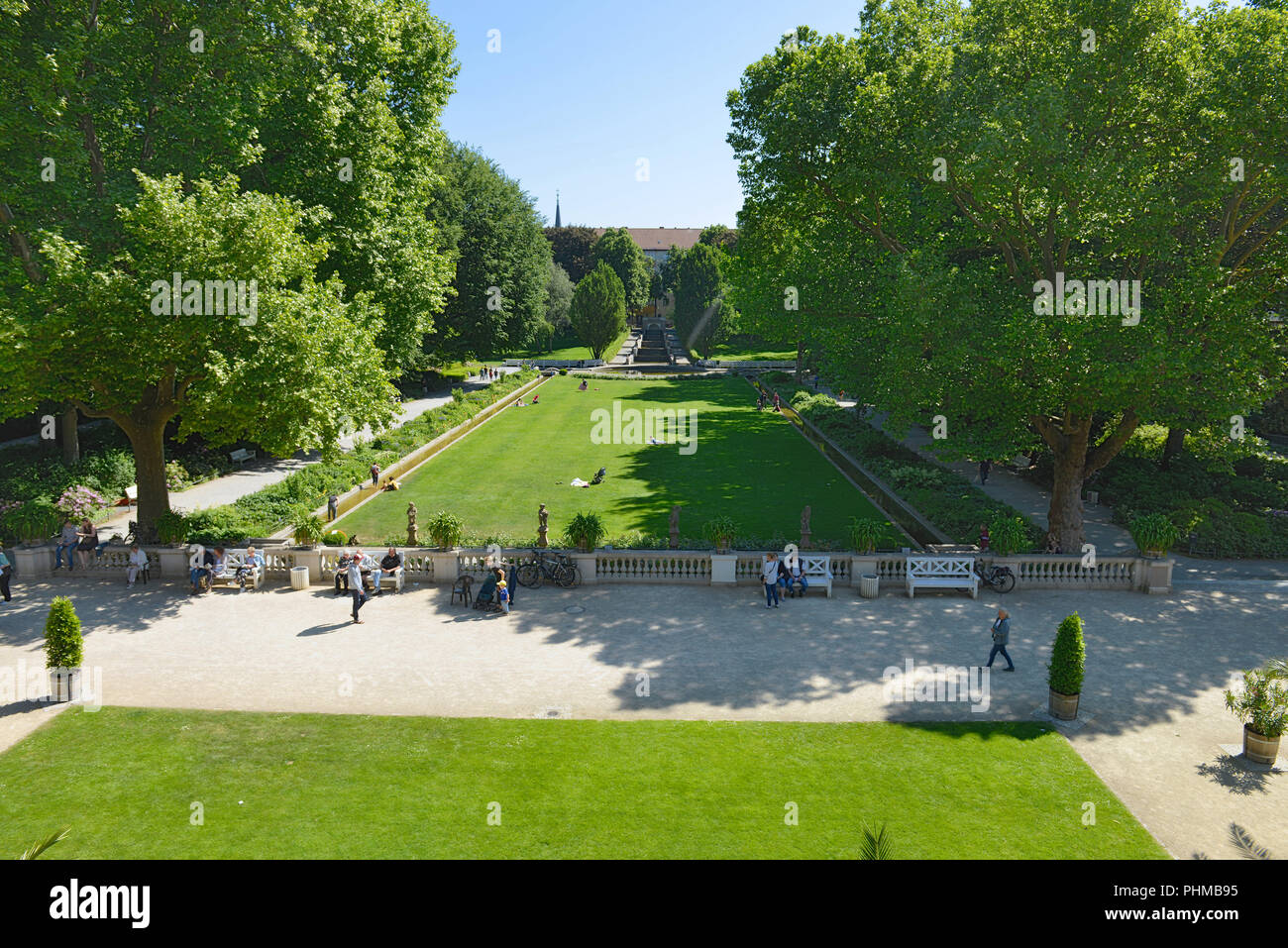Koernerpark, Neukoelln, Berlin, Deutschland Stock Photo - Alamy