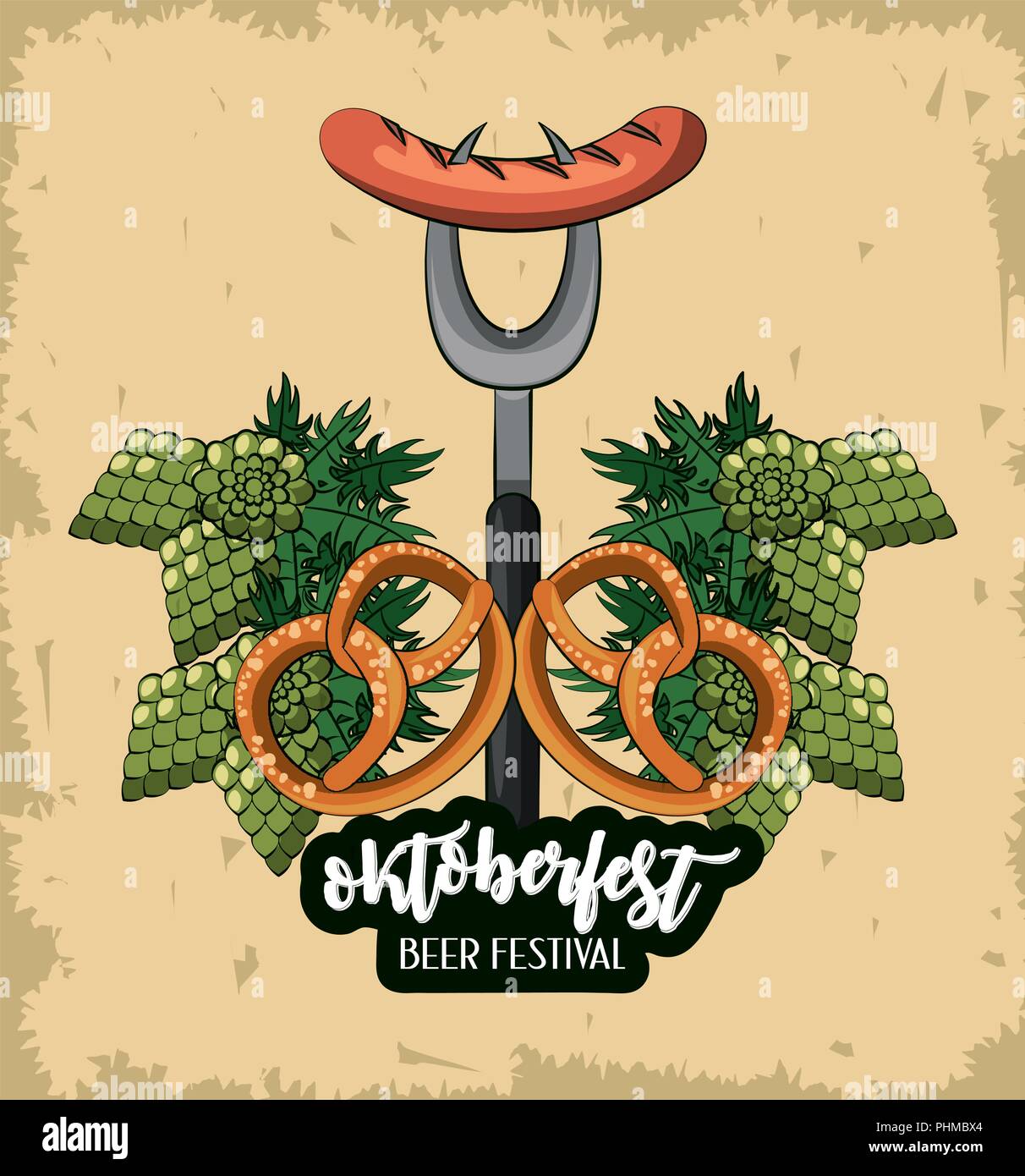 Oktober fest card Stock Vector Image & Art - Alamy
