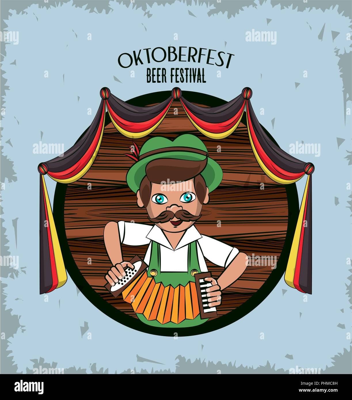 Oktober fest card Stock Vector Image & Art - Alamy