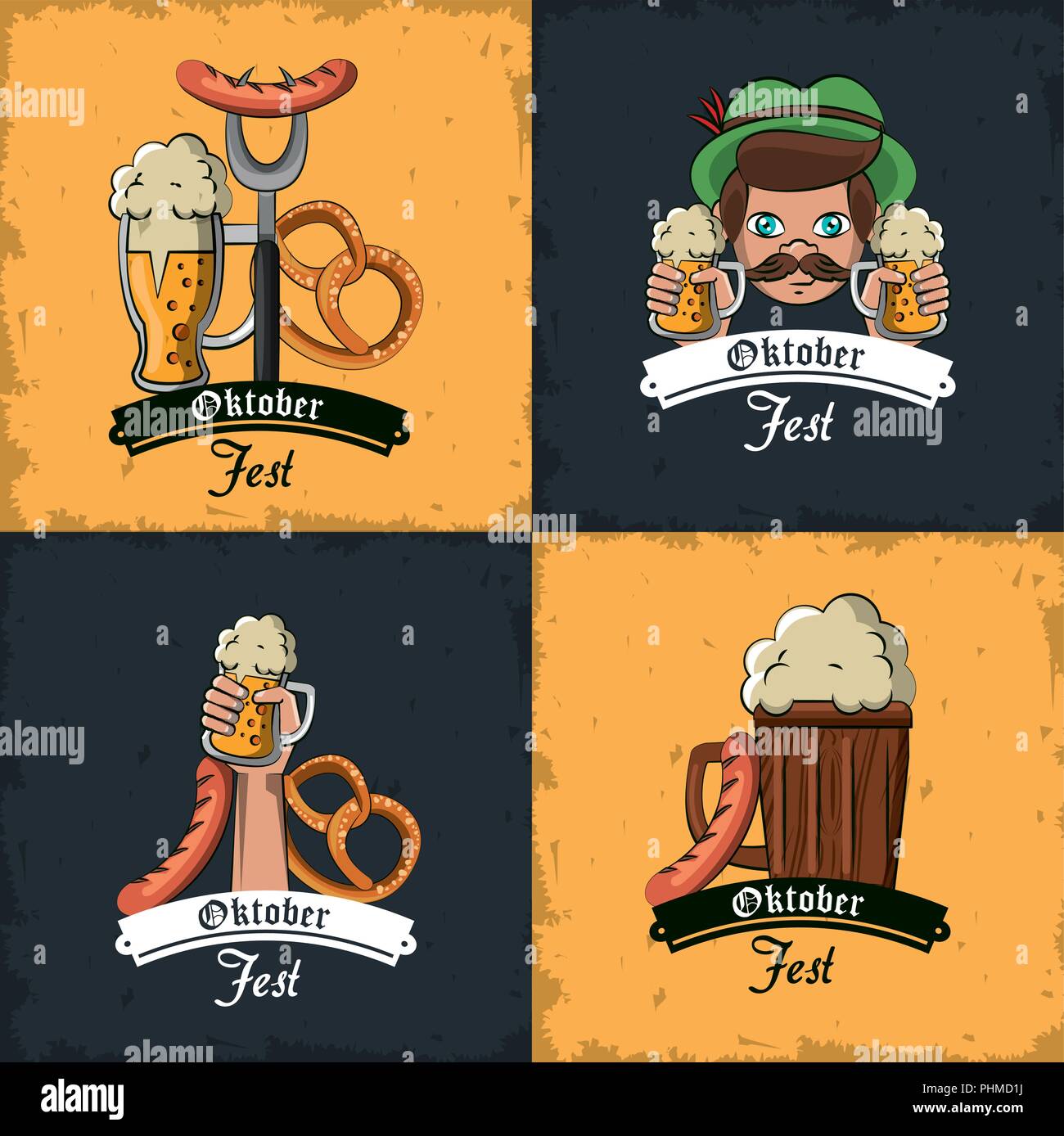 German emblems Stock Vector Images - Alamy