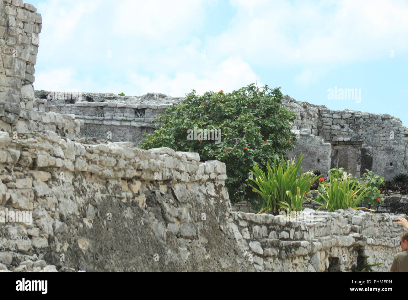 Cahal pech archaeological reserve hi-res stock photography and images ...