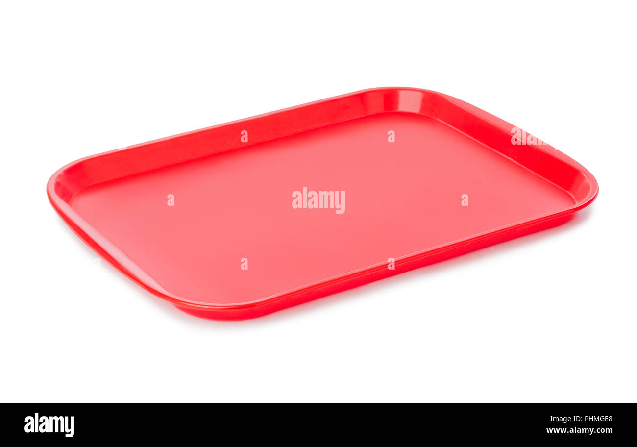 Red food tray Cut Out Stock Images & Pictures - Alamy